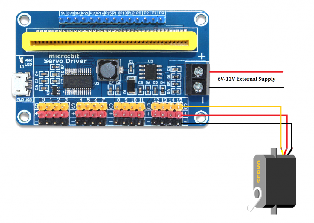 Microbit Servo Driver Sb Components Wiki